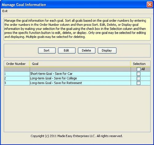 Goal Tracker 1.0 for Windows [Download]