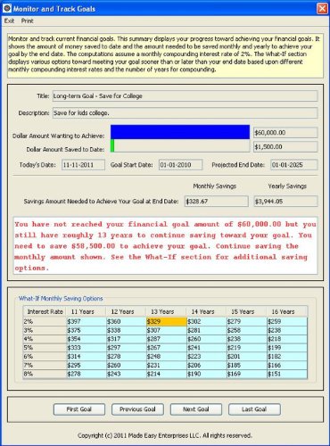 Goal Tracker 1.0 for Windows [Download]