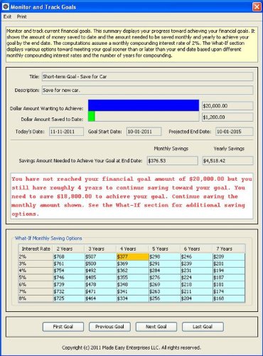 Goal Tracker 1.0 for Windows [Download]