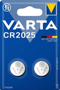 varta cr2025 2er blister verpackung