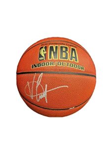 vince carter signed spalding nba indoor/outdoor basketball beckett bas - autographed basketballs