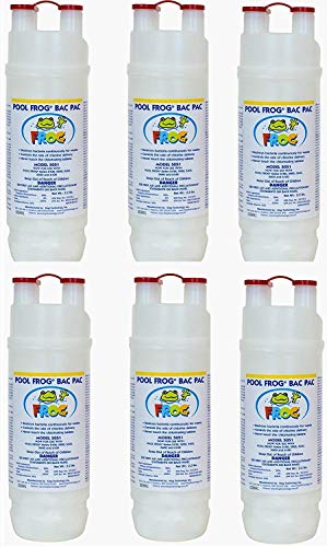 King Technology Pool Frog Mineral Purifier Replacement Chlorine Bac Pac - 6 Pack