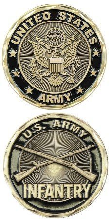 US Army Infantry Challenge Coin