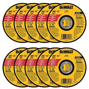 dewalt dw8062 4-1/2" x .045 x 7/8" metal cut-off wheel (100pk)