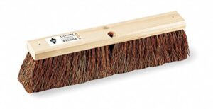 tough guy brown palmyra heavy duty push broom