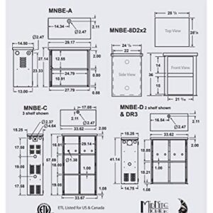 MidNite Solar MNBE-D Battery Enclosure