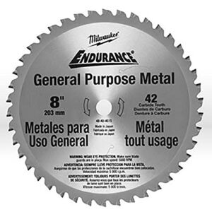 milwaukee circular saw blades,8-inch blade