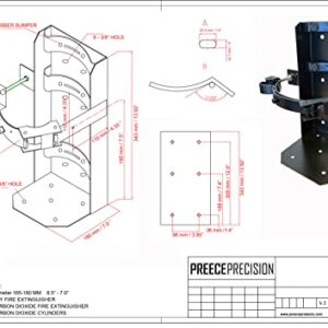 Fire Extinguisher Bracket, 20 lb.