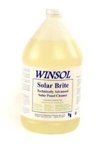 winsol solar brite solar panel cleaning soap gallon