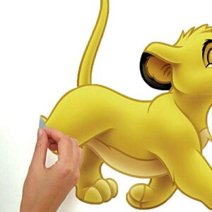 RoomMates RMK1922GM The Lion King Peel and Stick Giant Wall Decals