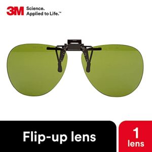 3M Safety Glasses, Infrared Welding Flip-Up Infrared Shade 3 Lens, ANSI Z87, Fits Over Most Metal Protective Eyewear