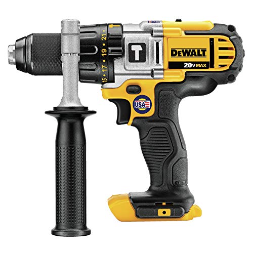 DEWALT 20V MAX* Hammer Drill, 1/2-Inch, Tool Only (DCD985B)