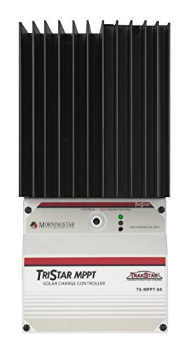 Morningstar Tristar 60A MPPT Solar Charge Controller 12V/24V/48V Batteries, Solar Panel Controller Battery Controller Solar Controller 12V 24V, Lowest Fail Rate MPPT Charge Controller for Solar Panels