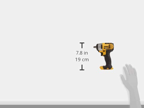 DEWALT 20V MAX* Cordless Impact Wrench with Hog Ring, 3/8-Inch, Tool Only (DCF883B)