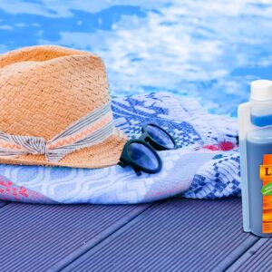 TROPICAL FISH LIQUID SOLAR BLANKET - Liquid Heat - Solar Pool Cover in a Bottle -Reduce Evaporation, Conserve Heat- 1L(33.8oz)