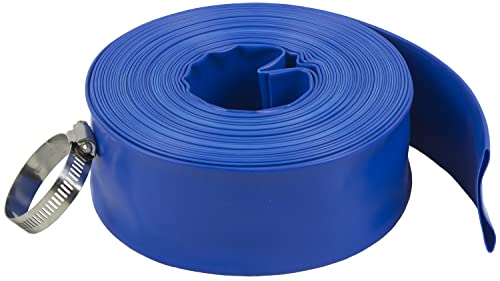 Poolmaster 32170, Essential Collection Heavy-Duty Swimming Pool Backwash Hose, 1 1/2-Inch x 50-Feet