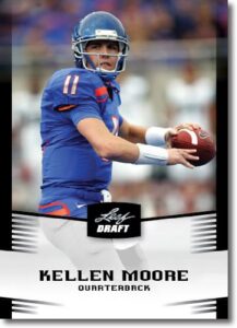 2012 leaf draft day black #26 kellen moore - boise state (rc - rookie parallel card - serial #d to 200)(nfl football trading card)