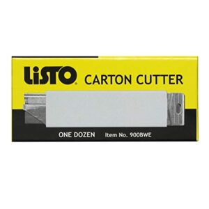 Listo Carton Cutter, Box of 12