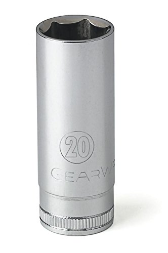 GEARWRENCH 3/8" Drive 6 Pt. Deep Socket, 20mm - 80406