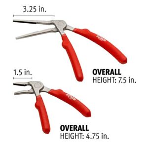 EZRED KWP2 Kiwi Bent Head Needle-Nose Pliers, Set of 2