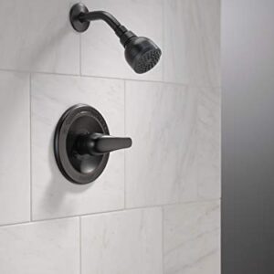 Peerless Single-Handle Shower Faucet Trim Kit with Single-Spray Touch-Clean Shower Head, Oil-Rubbed Bronze PTT188740-OB (Valve Not Included)