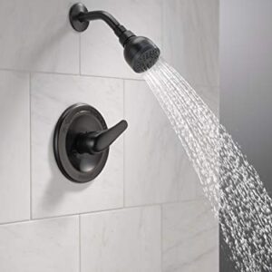 Peerless Single-Handle Shower Faucet Trim Kit with Single-Spray Touch-Clean Shower Head, Oil-Rubbed Bronze PTT188740-OB (Valve Not Included)