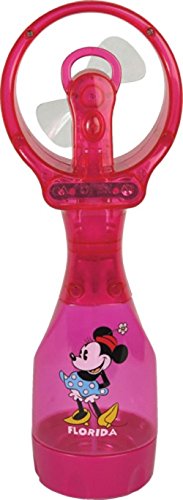 Disney Minnie Mouse Pink Personal Misting Fan