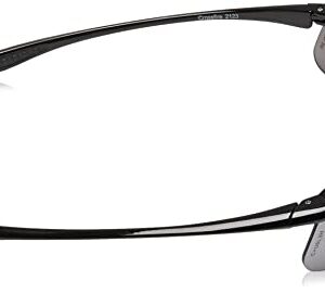 CROSSFIRE 2123 Crossfire Silver Mirror Safety Glasses, Scratch-Resistant, Frameless