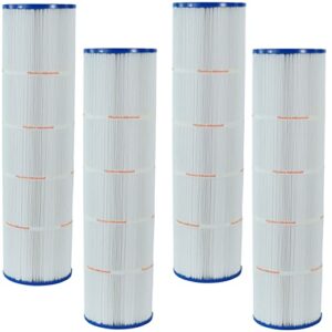 pleatco pjan115-pak4 filter cartridge, white