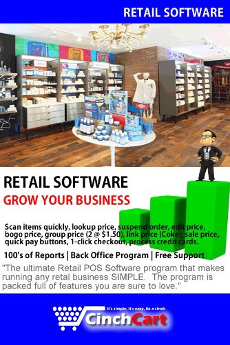 Cinch Cart Cstore Convenient Store POS Software Point of Sale - Premium