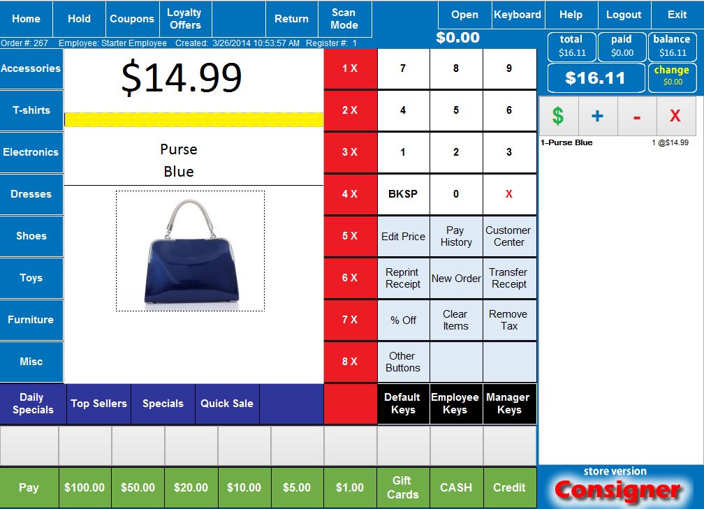 Cinch Cart Cstore Convenient Store POS Software Point of Sale - Premium