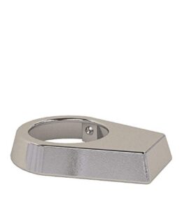 perma-cast pe-0019-cpb chrome plated brass escutcheon