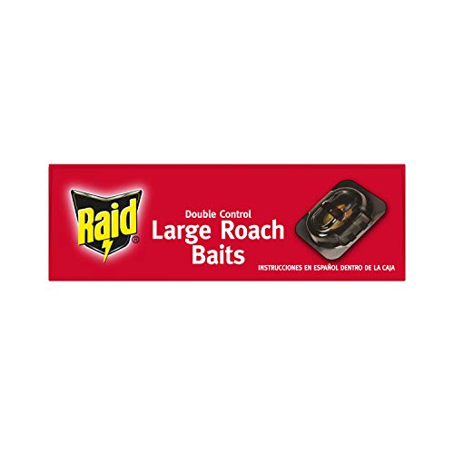 Raid Double Control Large Roach Bait, 8 CT (Pack - 1)