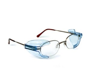 b26+ wing mate safety glasses side shields- fits small to medium eyeglasses (2 pair)