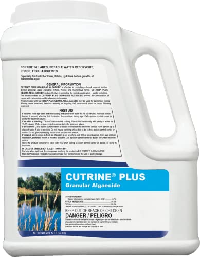 Cutrine Plus Granular Algaecide- 12 Lb. Pail