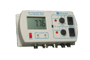 milwaukee mc125 ph/orp controller with mounting kit, 0.00 to 14.00 ph, +/-0.2 ph accuracy