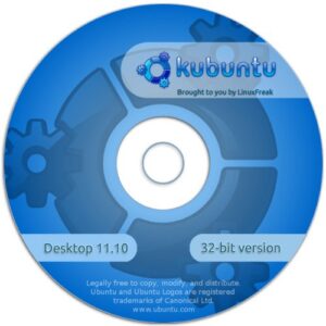 kubuntu linux 11.10 [32-bit cd] includes quick-reference sheet