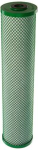 hydro-logic 22006 20-inch by 4.5-inch big boy carbon filter green coconut