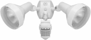 rab stl360hw 360 degree 2-head super stealth outdoor sensor 1000 watt 120 volt white