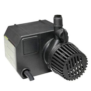 beckett corporation g250ag gph small pond pump 250 gallons per hour, 16 feet cord, black