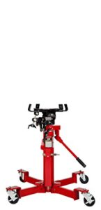 sunex 7796 1000-pound air and hydraulic telescopic transmission jack