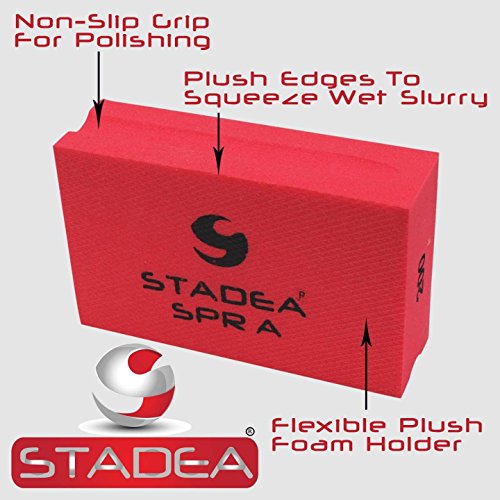 STADEA Diamond Hand Polishing Pad Electroplated Grit 50 for Granite Concrete Terazzo Polishing