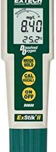 Extech DO600 Dissolved Oxygen Pocket Tester,5302620 Black