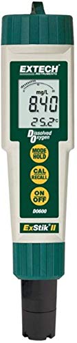 Extech DO600 Dissolved Oxygen Pocket Tester,5302620 Black