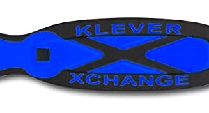 Klever X-Change, KCJ-XC-B, Safety Cutter, 6-1/2 in., Black/Blue