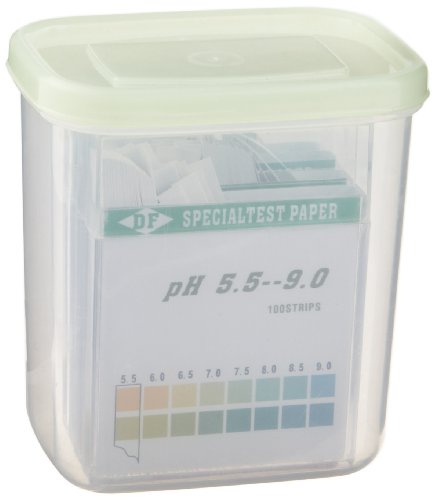 3B Scientific U29201 pH Indicator Paper Set, 0-14 pH Range (4 Pack of 100 strips)