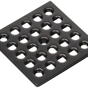 Ebbe E4407 Square Shower Drain Grate, Oil Rubbed Bronze