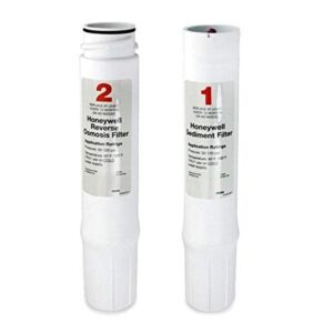 honeywell 50046086-001#1 sediment filter and #2 ro filter (pack of 2)