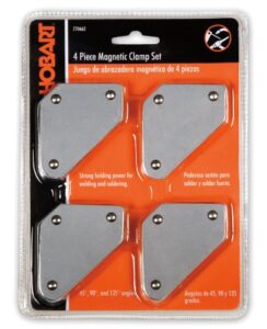 hobart 770662 mini magnetic welding holder set, 4-pack