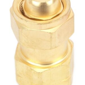 Forney 87805 Acetylene Regulator Adaptor, CGA 520 To CGA 510, B Tank to Regulator, 40-CF